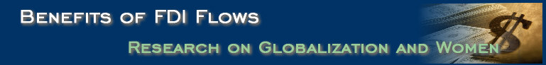 Benefits of FDI Flows